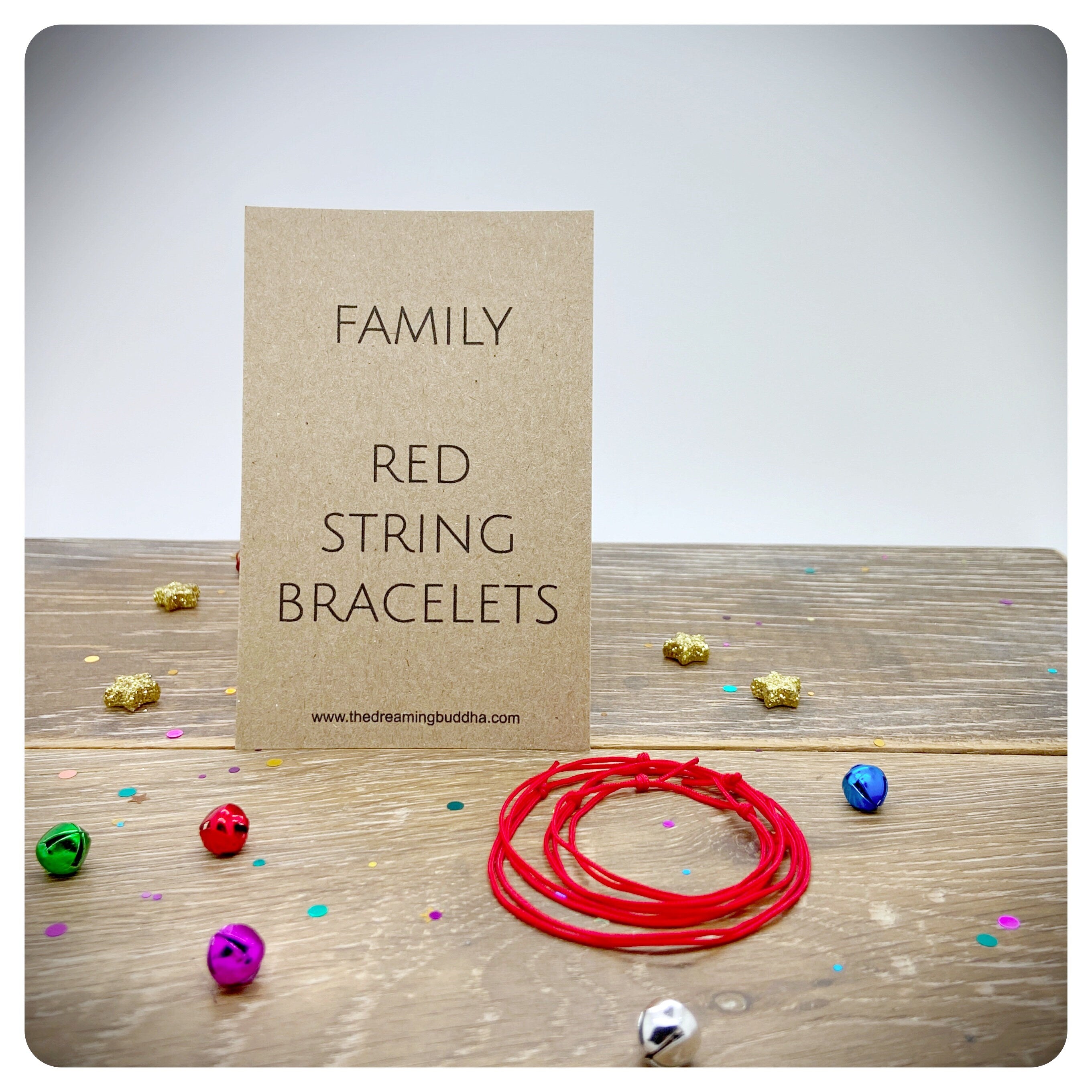 Family Red String Bracelets, Mum Dad Bay Child Bracelets, Red String O – The Dreaming Buddha
